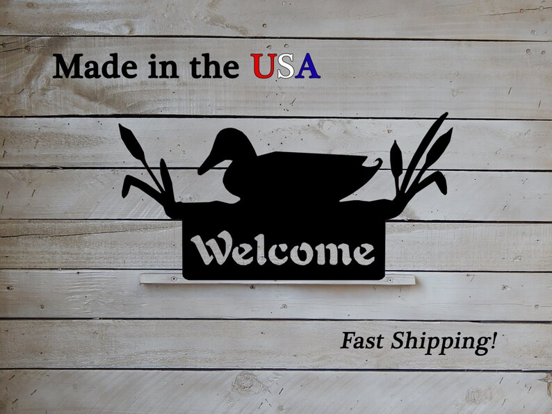 Welcome Hunting Decor Housewarming Gift Door Decor Welcome - Etsy