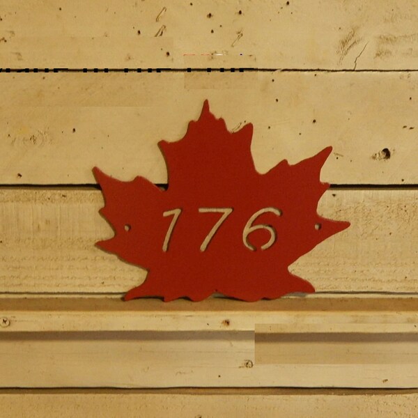 Maple Leaf Plaque - Etsy
