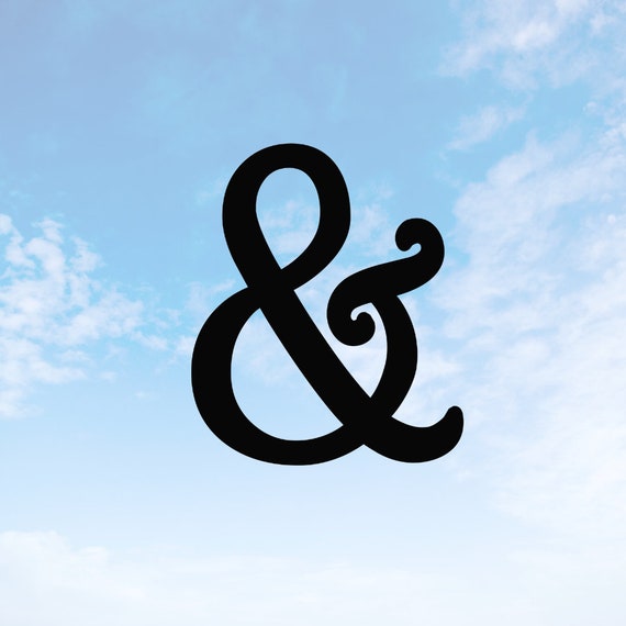 Ampersand Symbol For Weddings