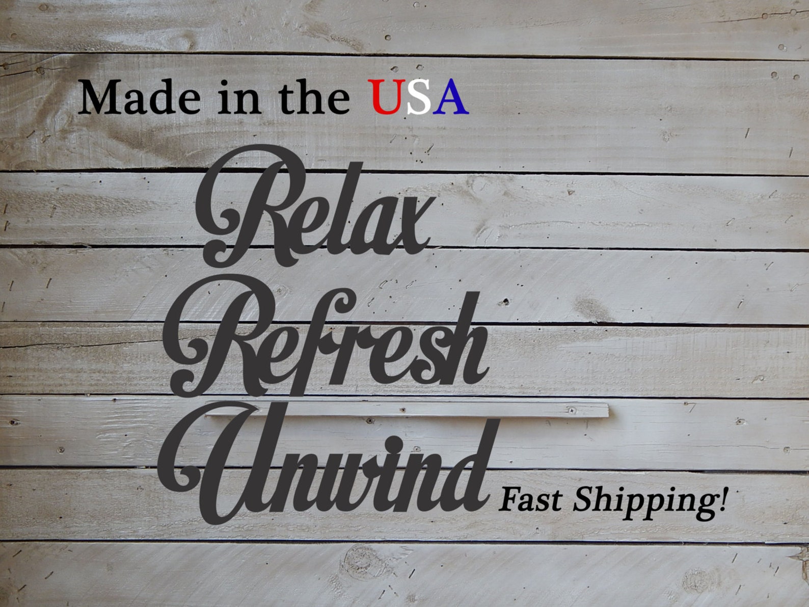 Relax Refresh Unwind Metal Sign Metal Art Bathroom Decor - Etsy
