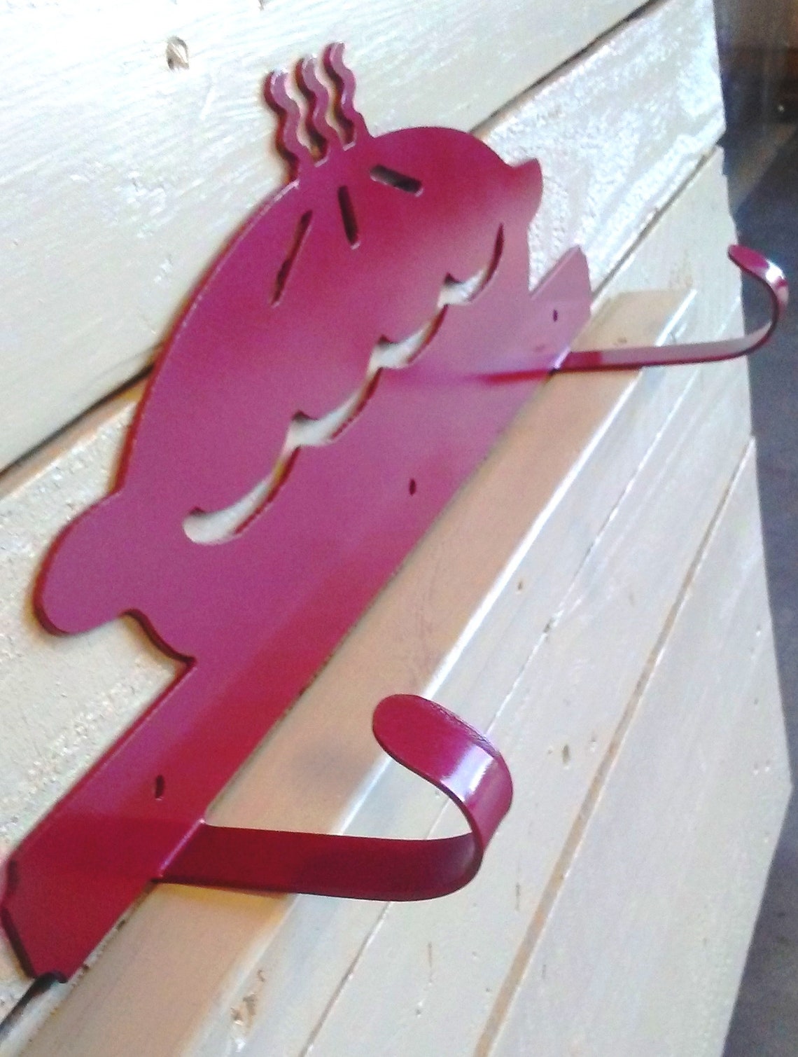 Wall Mounted Rolling Pin Holder Kitchen Hooks Kitchen Decor | Etsy