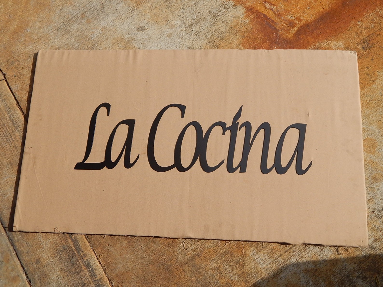 La Cocina House Sign Kitchen Sign Indoor/outdoor Wall Art - Etsy