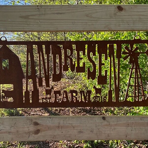 Large Gate Letters - Etsy