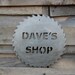 Personalized Tool Shop Sign, Tool Sign, Outdoor/indoor, Metal Art, Tool ...