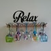 Relax Metal Sign Metal Art Bathroom Decor Outdoor Wall Art - Etsy