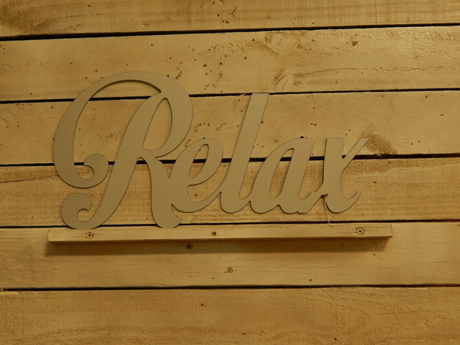 Larger Relax Metal Sign Spa Decor Metal Art Bathroom Decor - Etsy