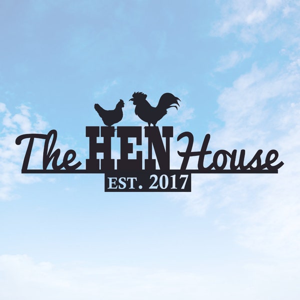Hen House Sign - Etsy