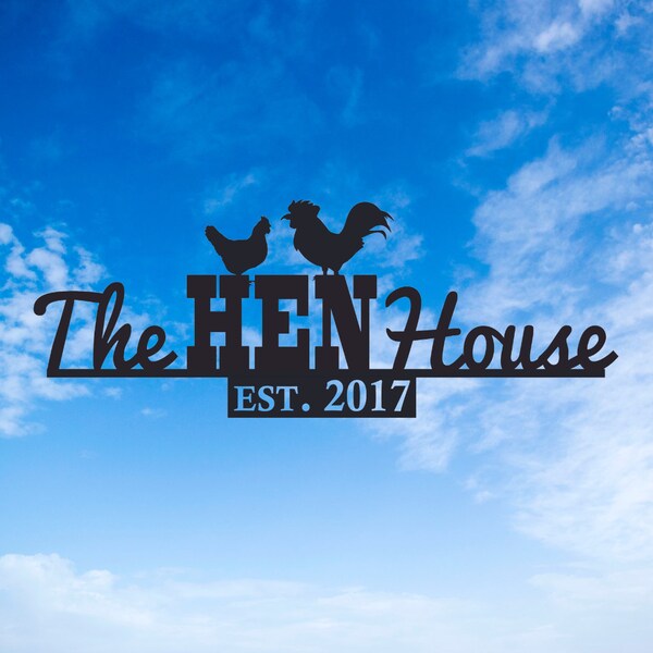 Hen House Sign - Etsy