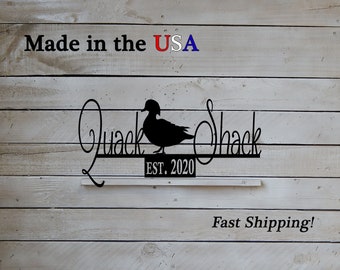 Quack Shack Sign - Etsy