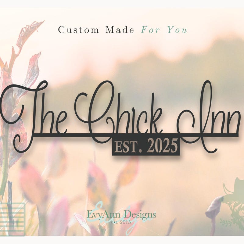 Chick Inn at Home - Etsy