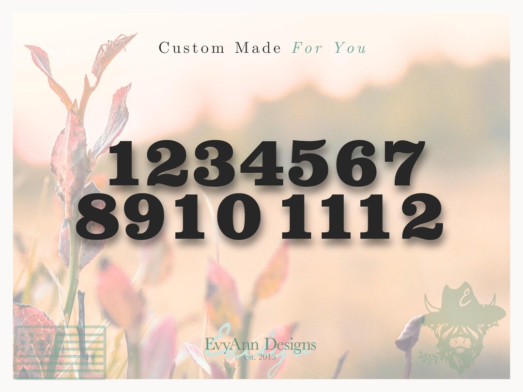 4" Metal Clock Numbers Set – 1 to 12 (set of 15) | DIY Clock Kit ...