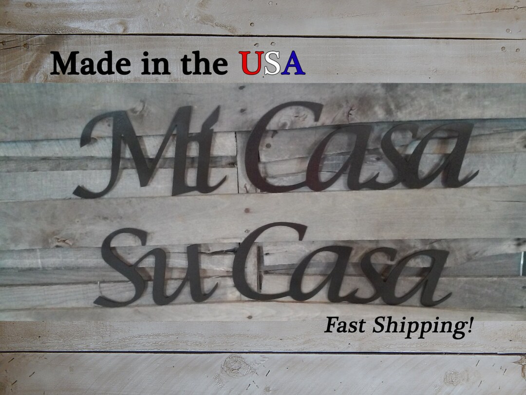Mi Casa Su Casa Sign House Sign My House Your House - Etsy
