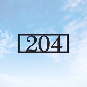 House Number, Mailbox Number, Metal House Number, Mailbox Number, Metal ...