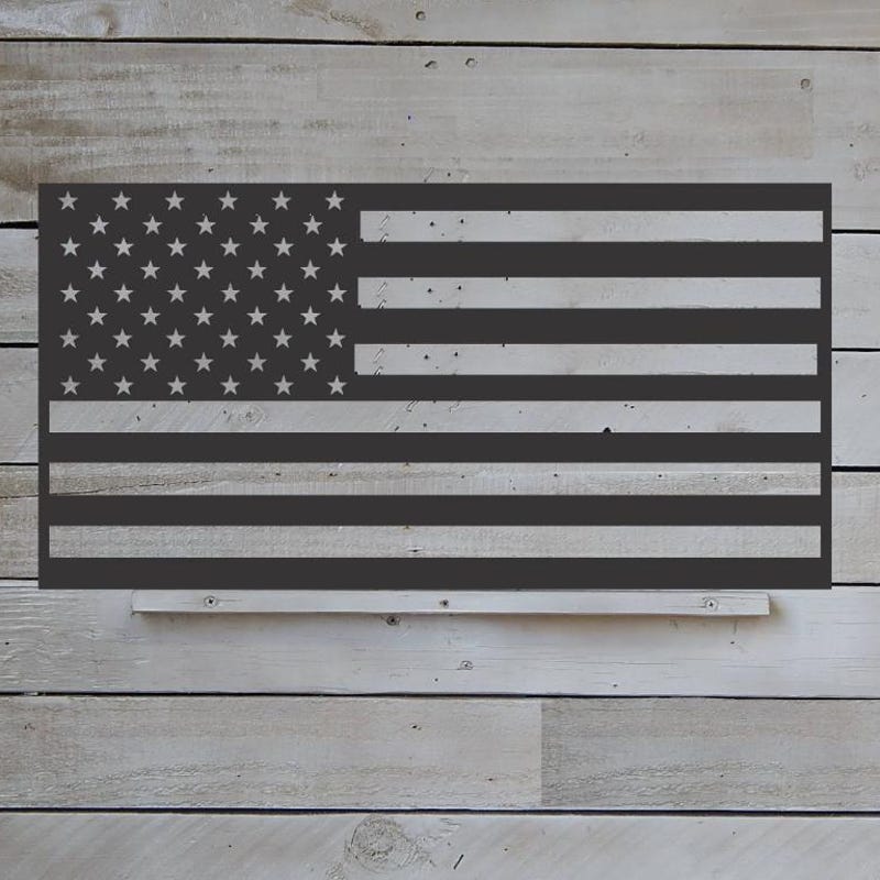 Metal American Flag - Etsy