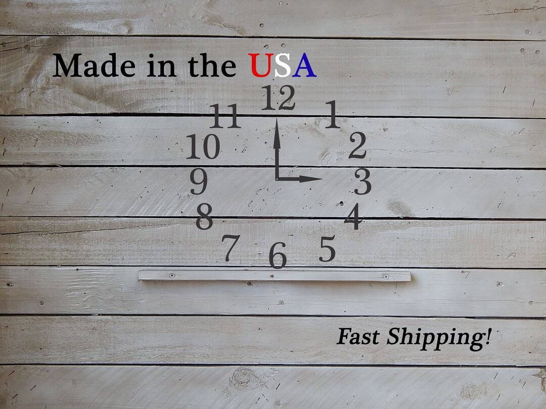 4 Metal Clock Numbers, 1-12, Customized Clock, DIY, 15 Pieces With ...