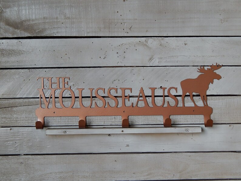 Moose Hanging Coat Rack Hunting Decor Moose Decor Wildlefe - Etsy