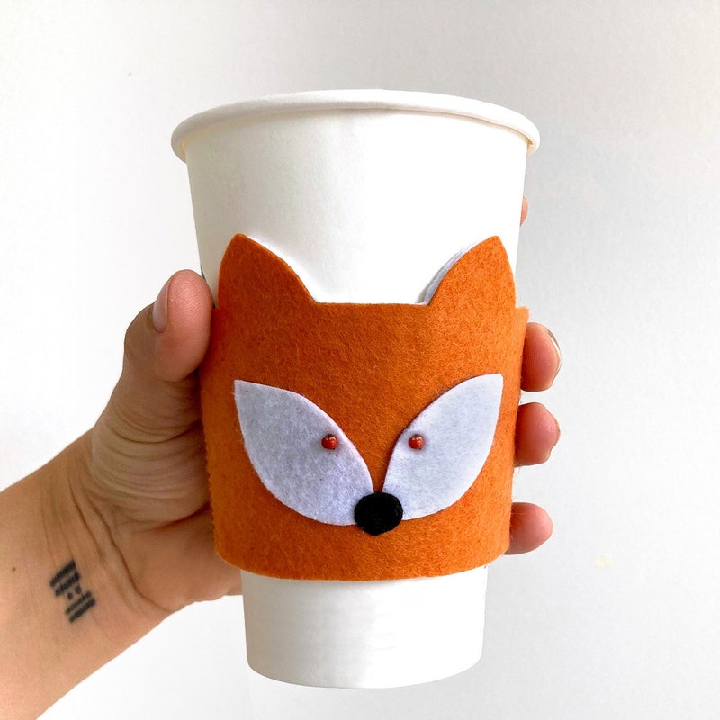 Felt Coffee Cozy - Etsy