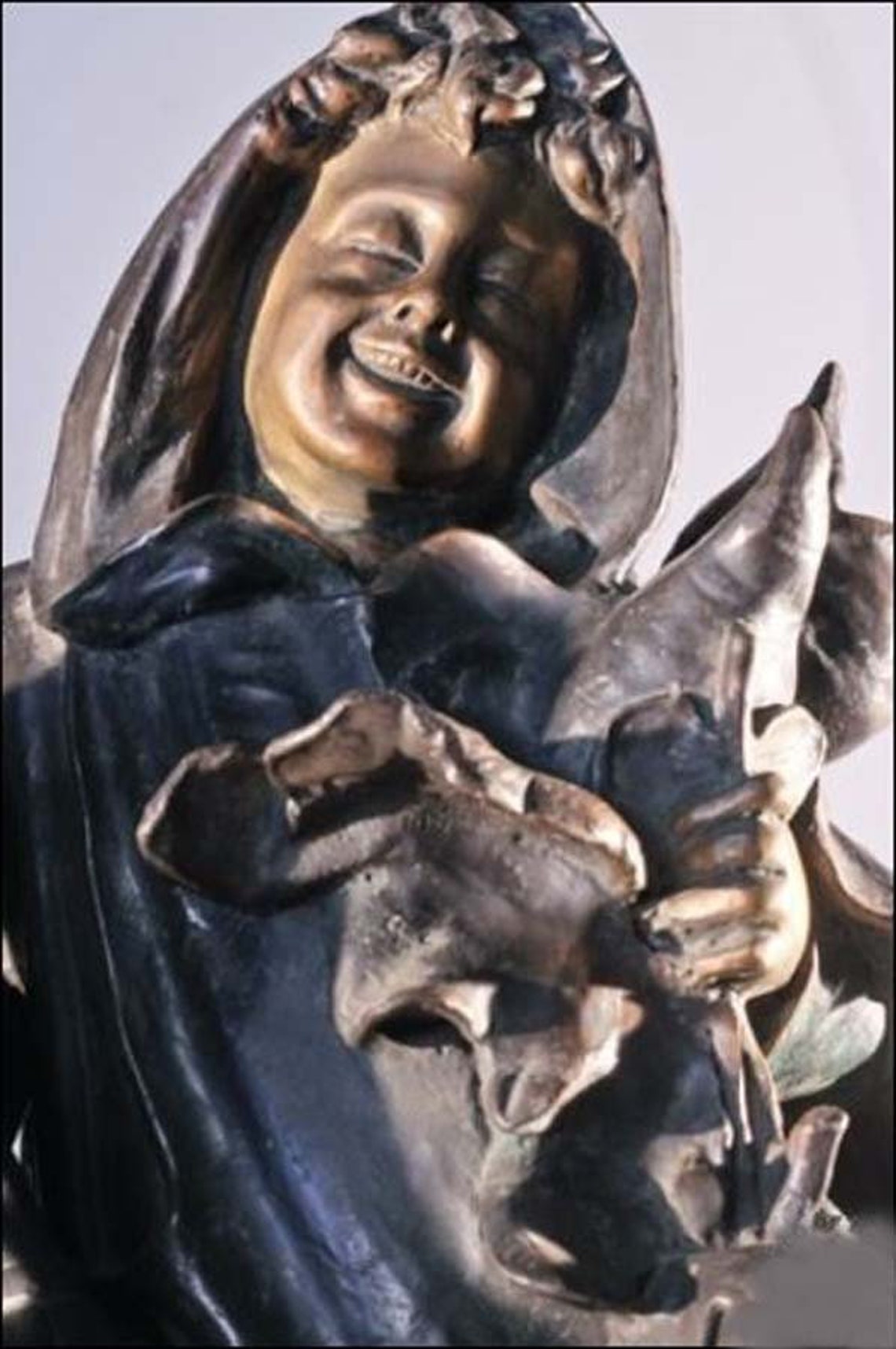 Friar Pure American Bronze Statue Sculpture by Duran | Etsy