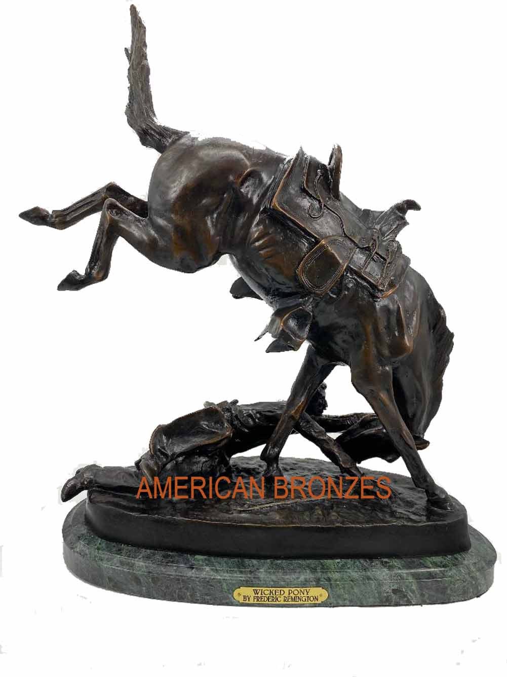 Wicked Pony Lost Wax Bronze Collectible Sculpture Statue by Frederic ...