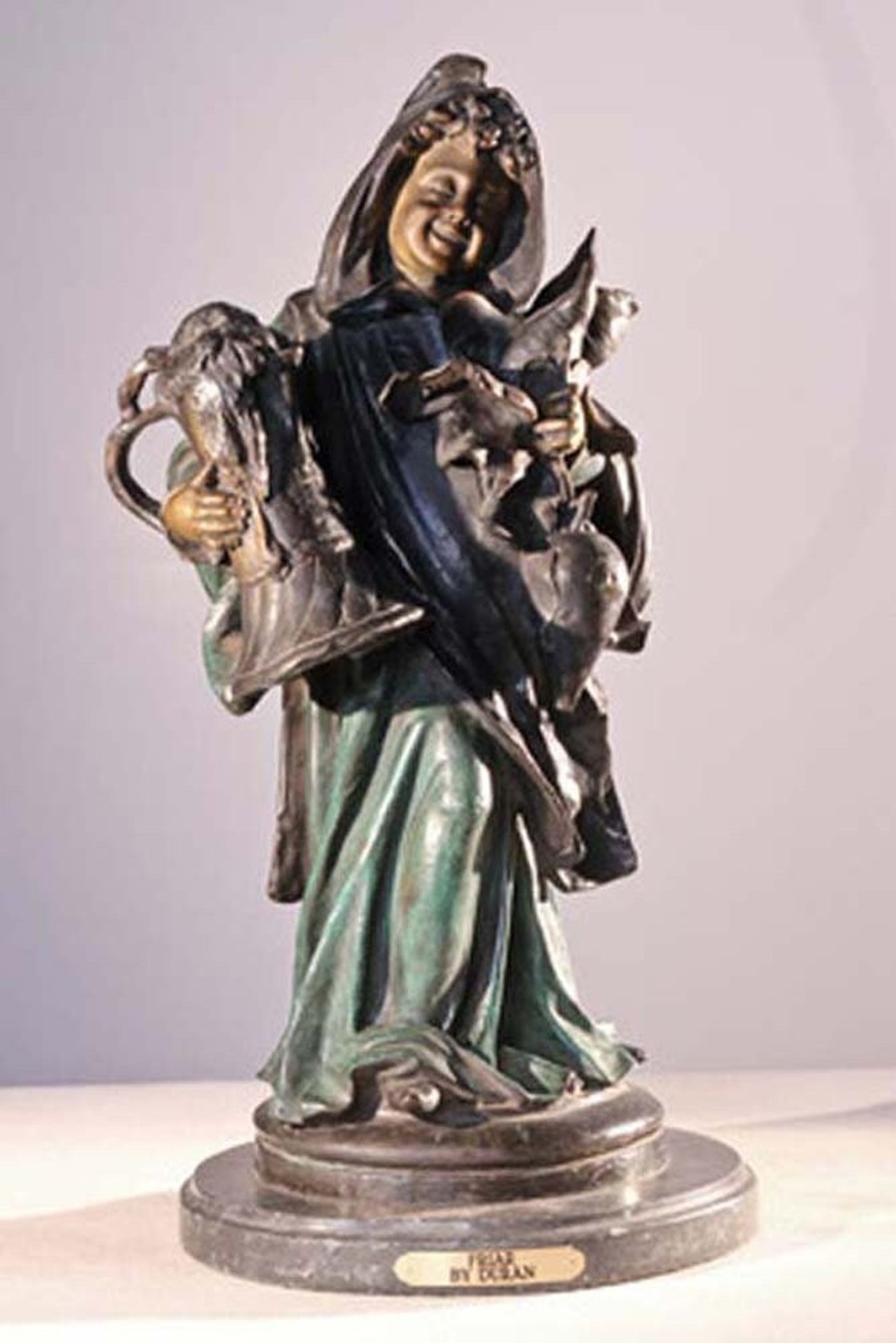 Friar Pure American Bronze Statue Sculpture by Duran | Etsy