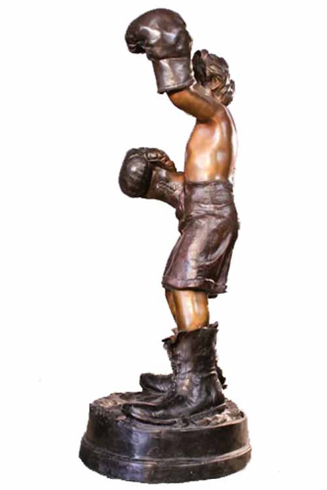 Young Boxer Boy, Finest US Lost Wax Children Statue Sculpture ~ Life ...