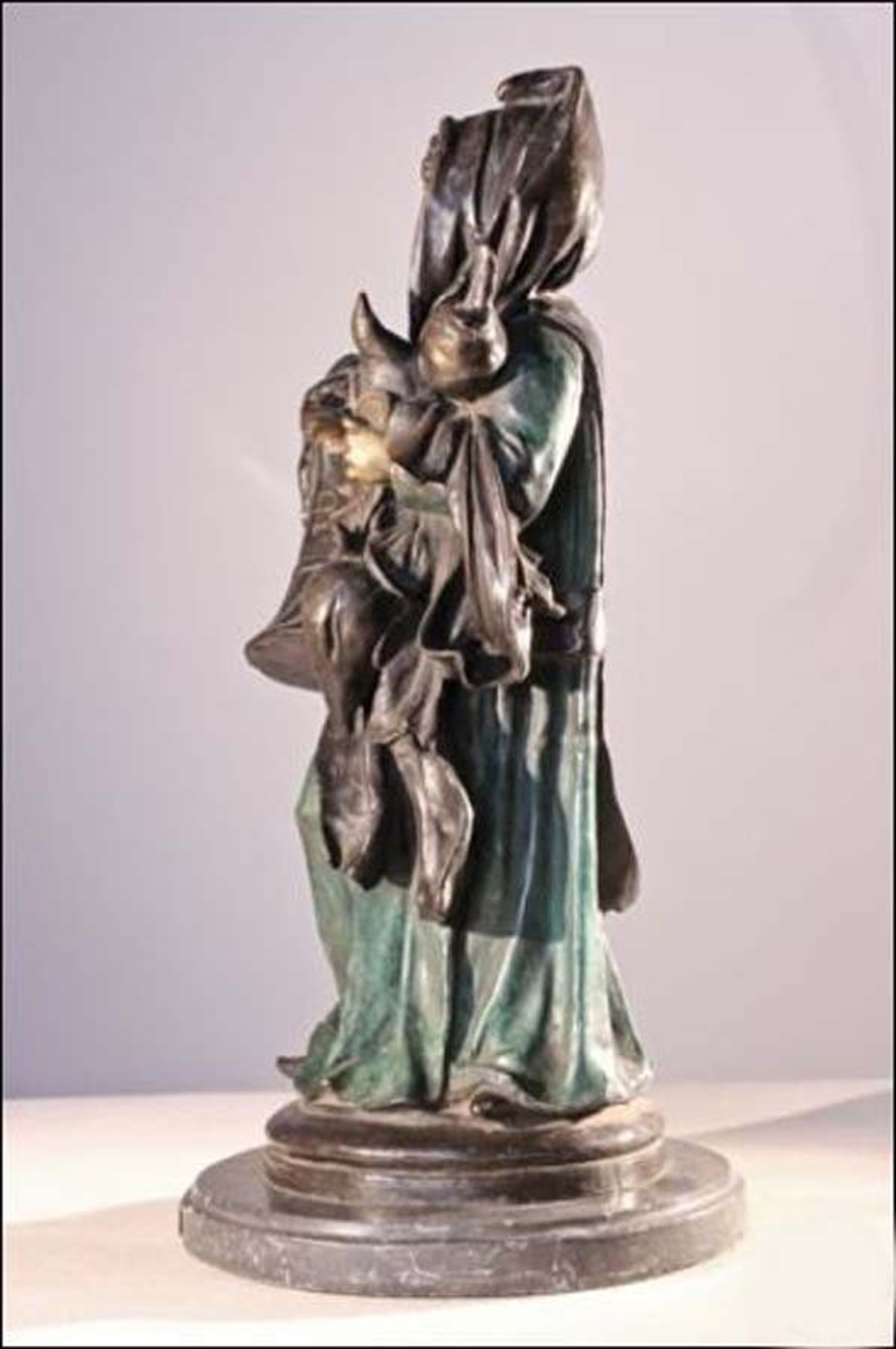 Friar Pure American Bronze Statue Sculpture by Duran | Etsy