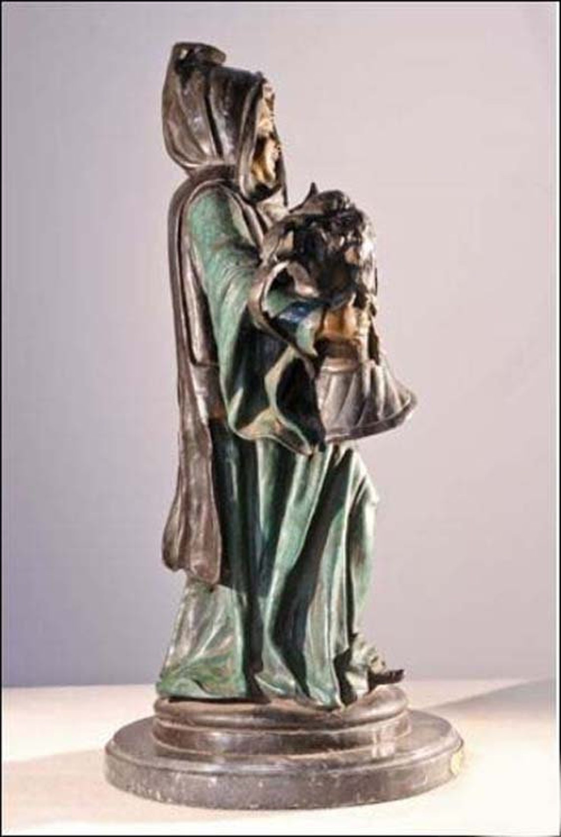 Friar Pure American Bronze Statue Sculpture by Duran | Etsy