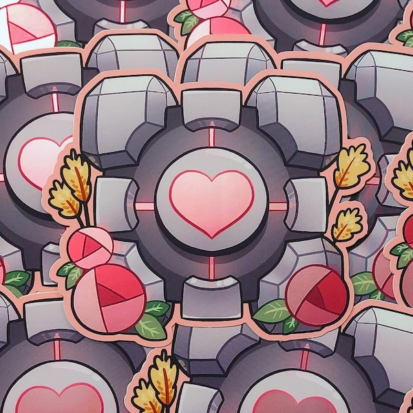 Companion Cube - Etsy