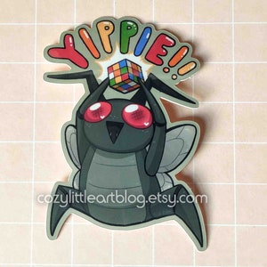 Loot Hoarding Bug YIPPIE 3 Inch Glossy Vinyl Sticker (lethal Company ...