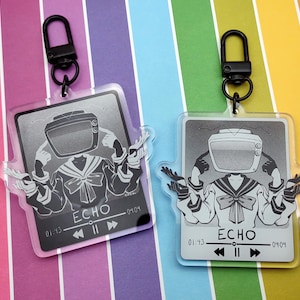 Music Player Vocaloid Acrylic Charms - 2.5 Inch Double-sided Keychains ...