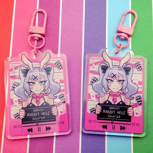 Music Player Vocaloid Acrylic Charms - 2.5 Inch Double-sided Keychains ...