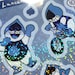 Deltarune Lancer A6 Size Sticker Sheet 4.1 in X 5.8 In Water Resistant ...