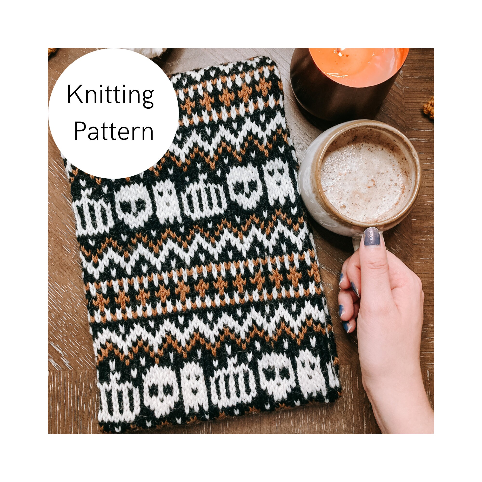 SPOOKTOBER Cowl PATTERN Cowl Pattern Knitting Pattern - Etsy