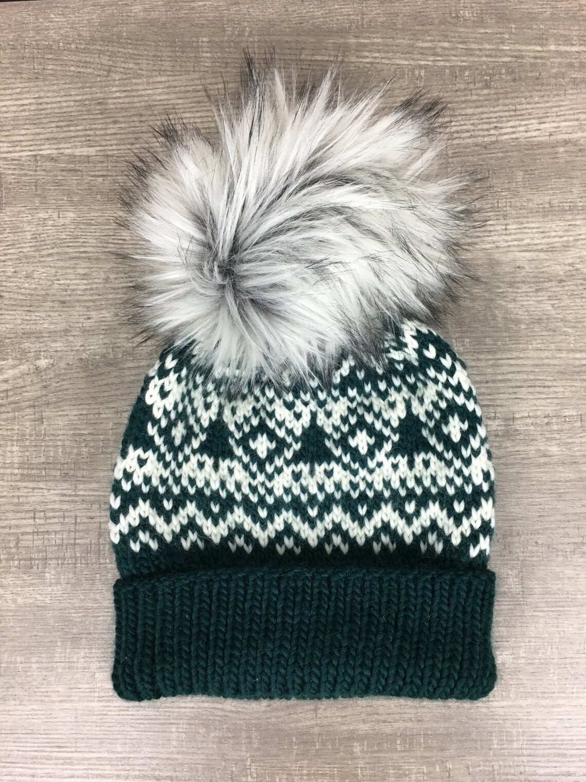 Forest Pines Beanie Knitting Pattern: Fair Isle Hat (PDF Pattern) - Etsy