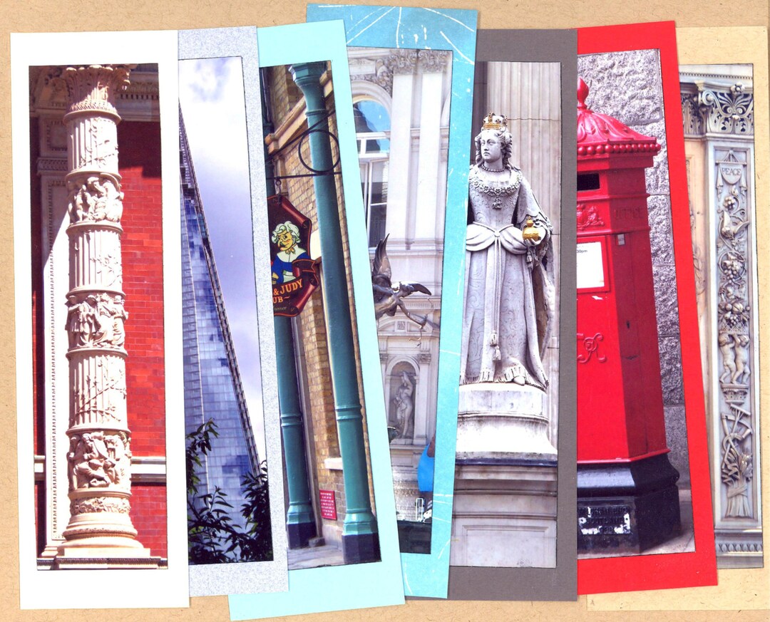 London Photo Bookmarks Set 3 - Etsy
