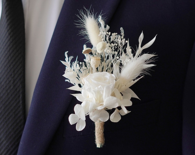 Burgundy Wedding/wine Red Rose Boutonniere/bridegroom Boutonniere ...