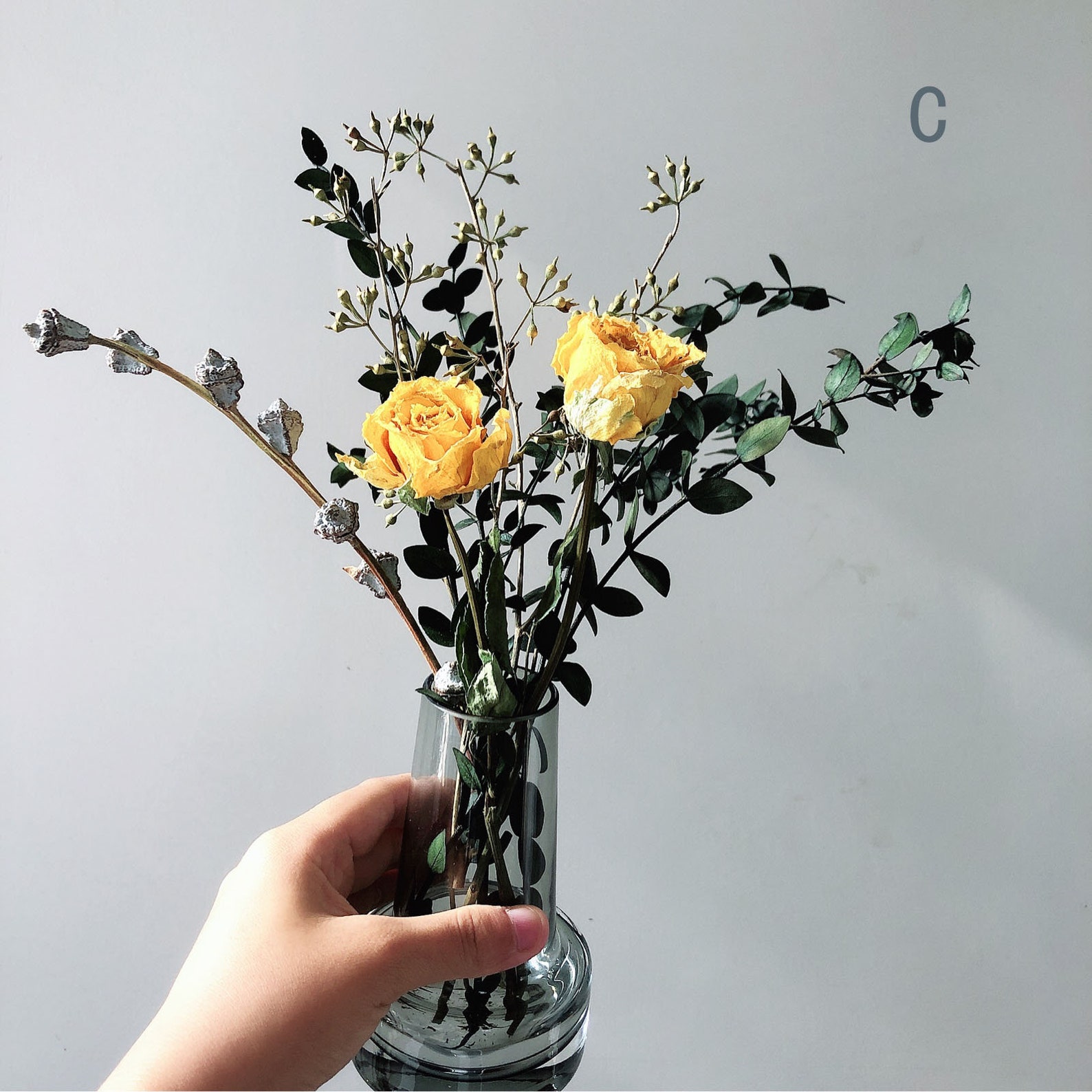 Rustic Flowers Wedding Table Decor Dried Flowers Bouquet - Etsy