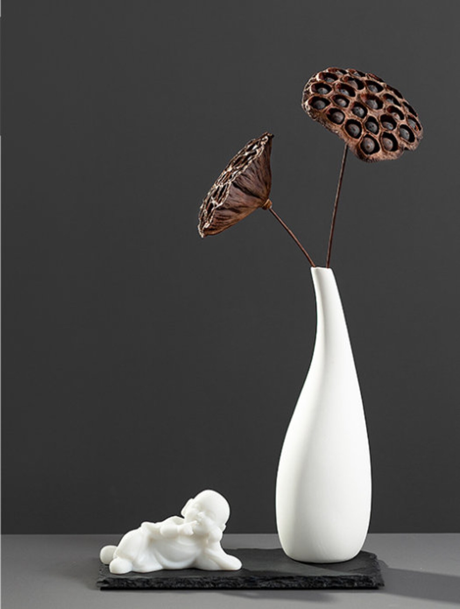 Dried Lotus Pods on Stem,natural Dried Lotus Pods,decoration,dried ...