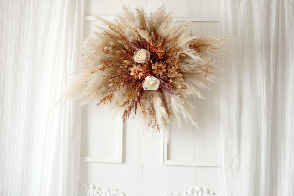 Dusty Wedding Archway Flower,wedding Corner Swag,swag for Arch,floral ...