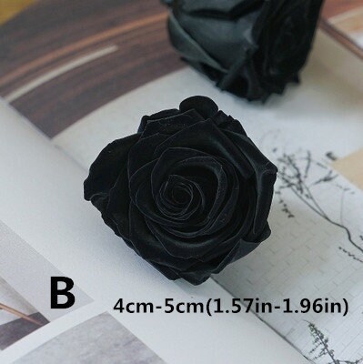 Black Dried Flower Real Preserved Flower Rose Garden Roses - Etsy