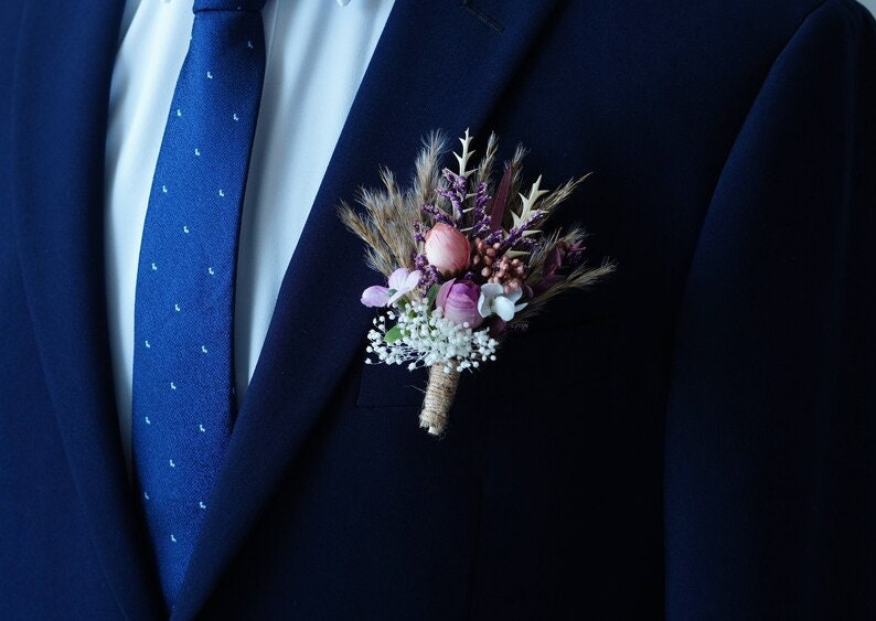 Wrist Corsage/corsage/wedding Corsage/dried Flower Corsage/lady Corsage ...
