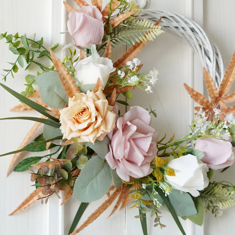 Farmhouse Spring Wreath - Etsy