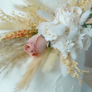 Pampas Grass Cake Topper - Dried Flower Cake Topper-party Cake Topper ...