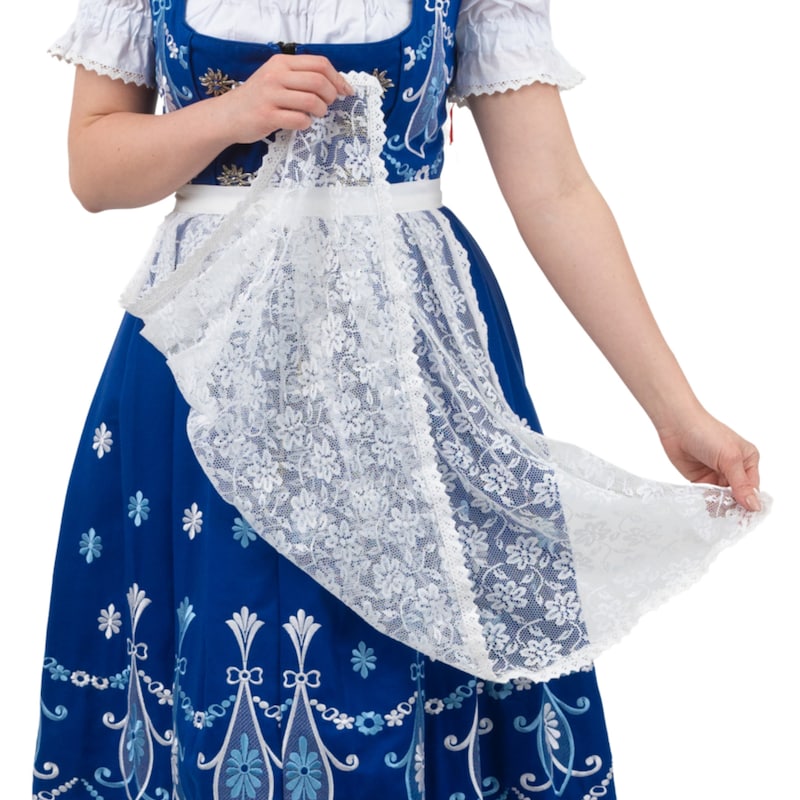 Dirndl Aprons Blue - Etsy