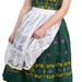 Elegant 3-piece Long Green Dirndl Dress Set for Bavarian Festivities ...