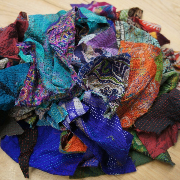 Kantha Fabric - Etsy