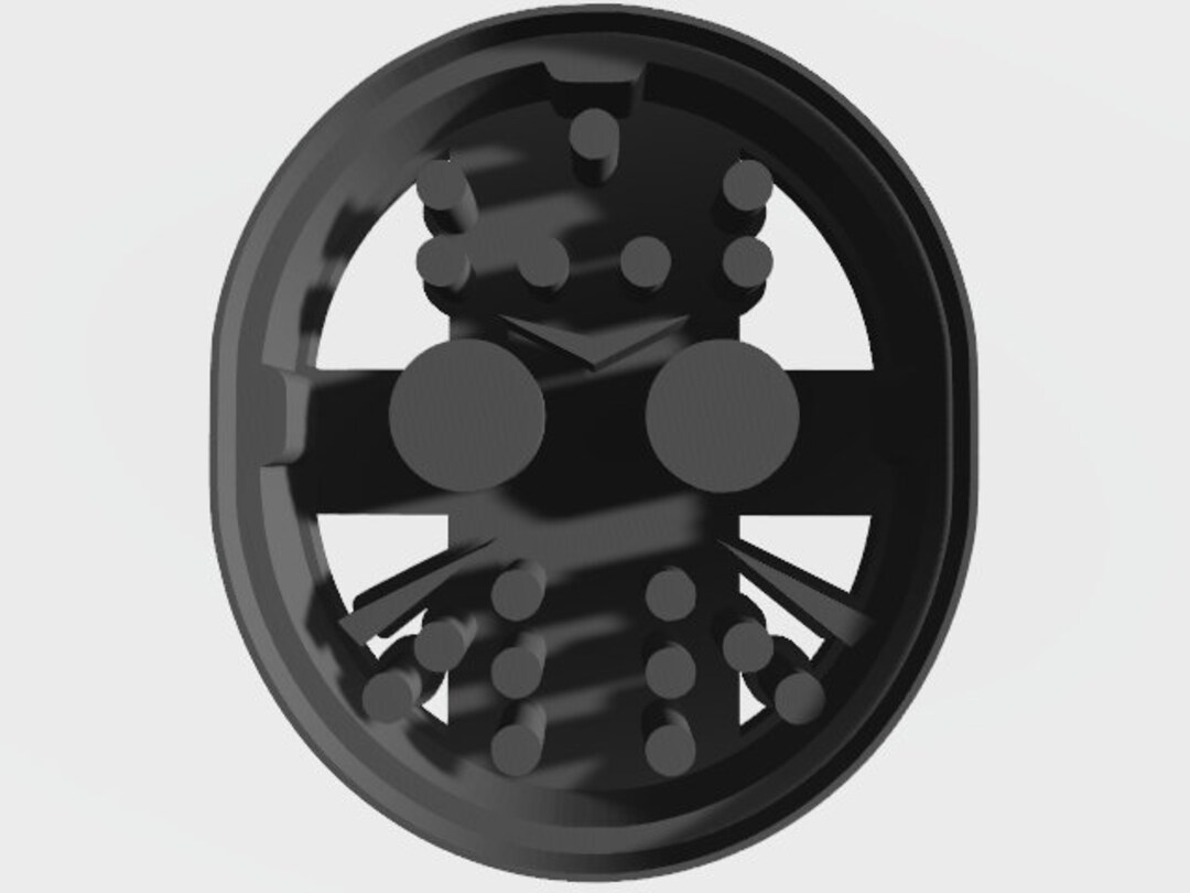 Jason Voorhees Inspired Hockey Mask Cookie Cutter Halloween Baking ...