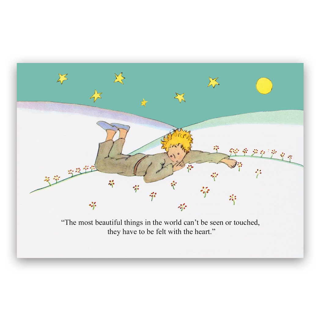 LITTLE PRINCE Postcard Set of 20 Postcards. Children's Book ...