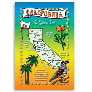 CALIFORNIA Postcard Set of 20 Postcards. CA Post Card Variety Pack ...