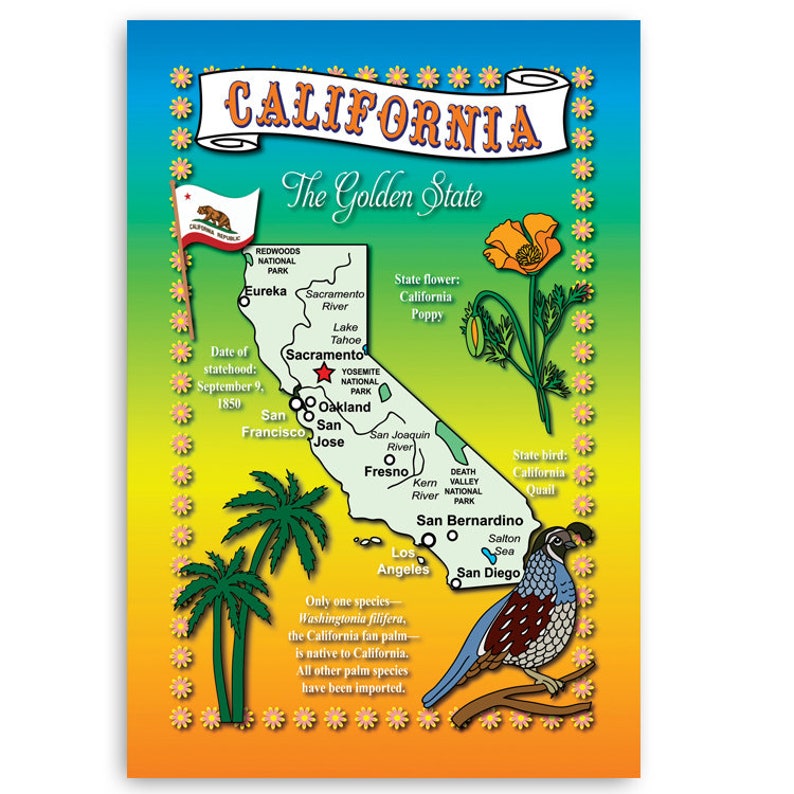 CALIFORNIA Postcard Set of 20 Postcards. CA Post Card Variety Pack ...